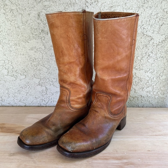 Frye | Shoes | Vintage Frye Campus Boot Mens 9 Womens 5 | Poshmark
